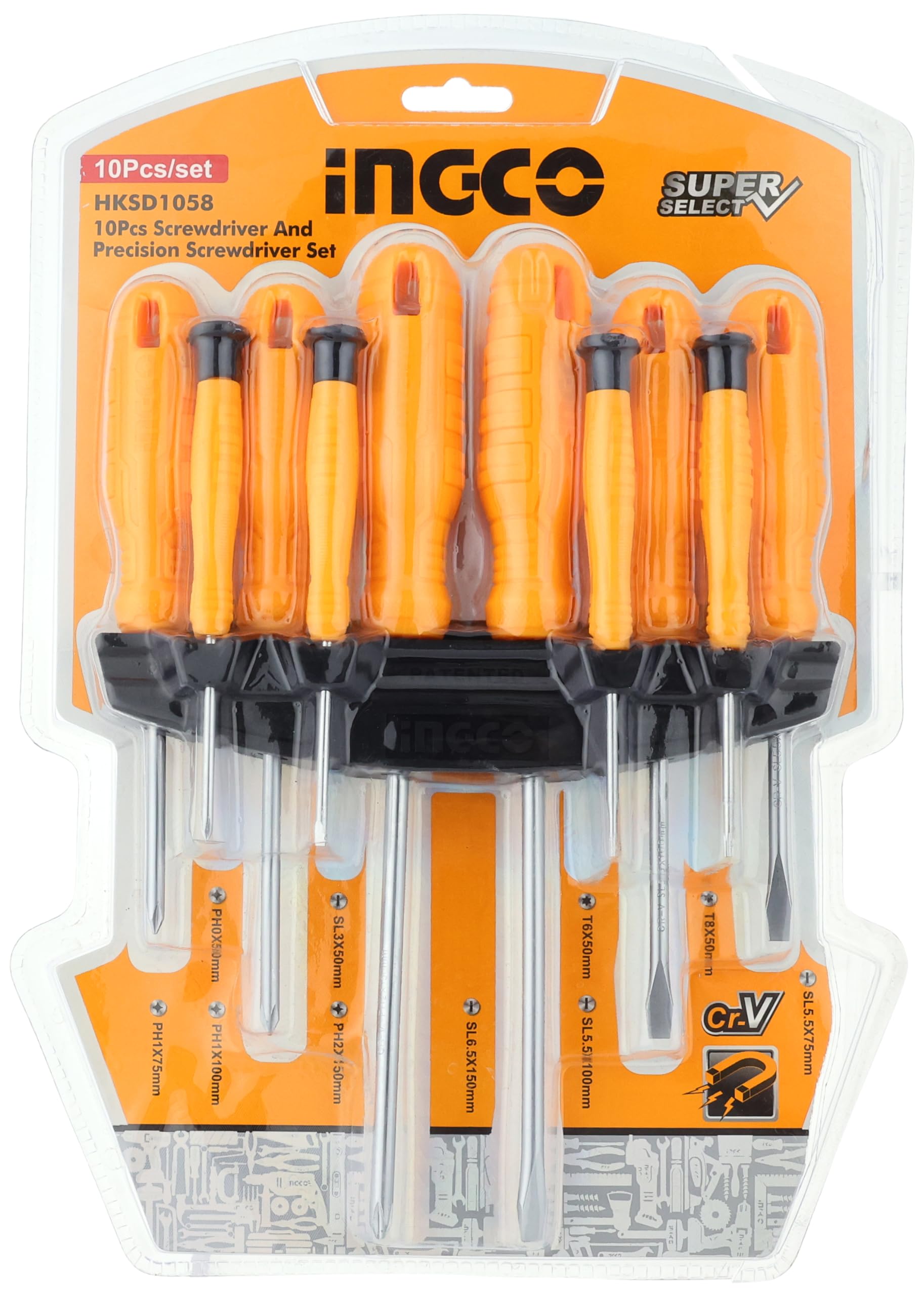 Ingco 10 Pcs screwdriver and precision screwdriver set - Benatech ...